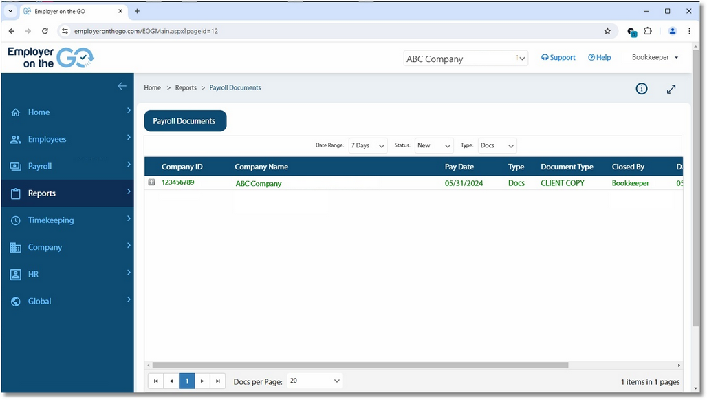 Apex Payroll – Dillner's Accounting Tools
